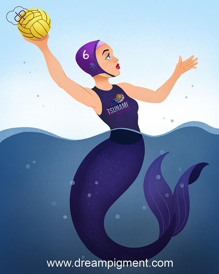 MerMay Day 6: Tsunami | Scrolller