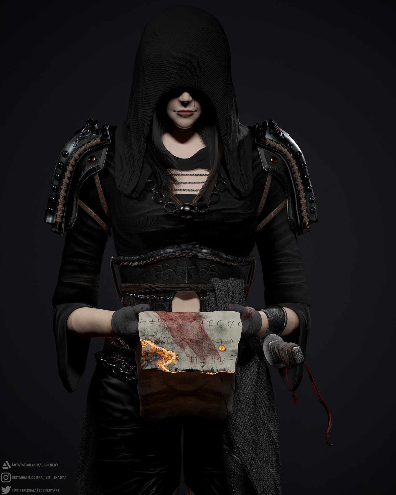 Messenger - Real-time character render | Scrolller