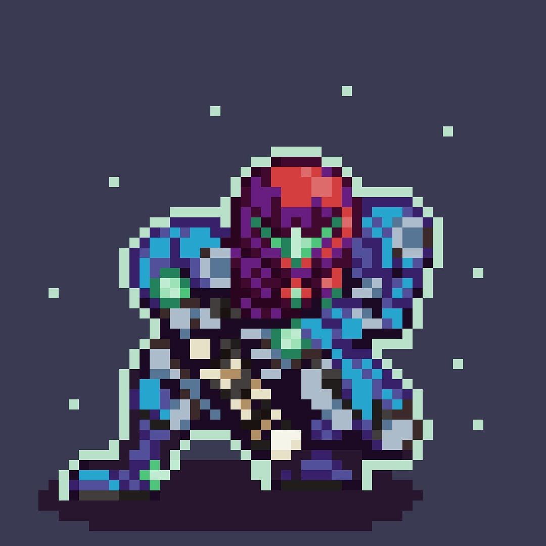 Metroid Dread Pixel Art | Scrolller