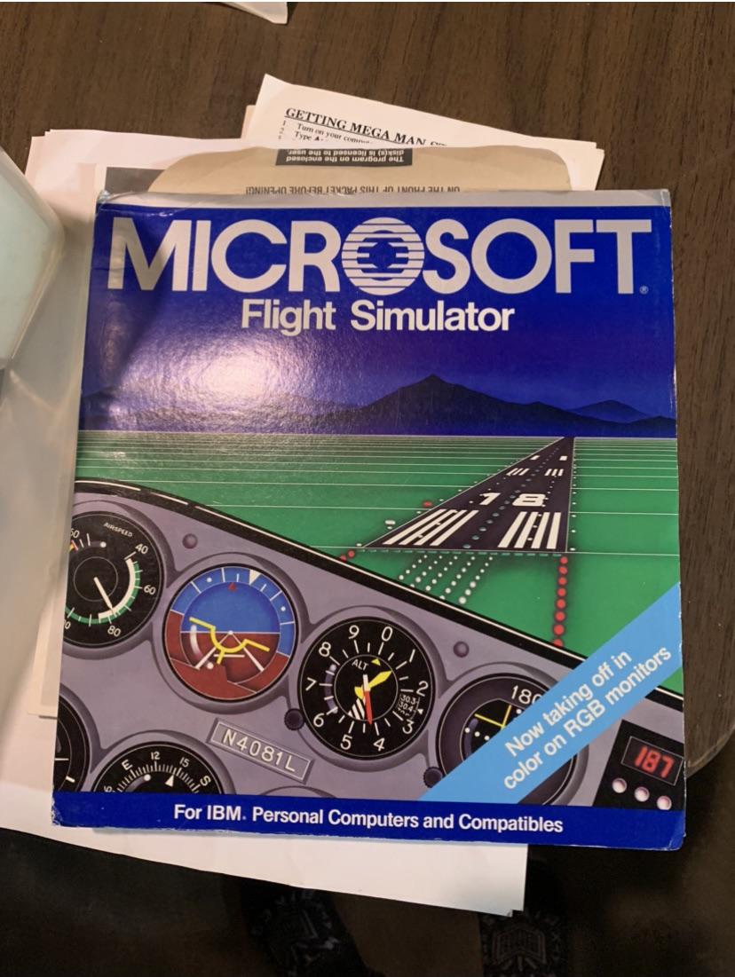 Microsoft Flight Simulator ‘84 | Scrolller
