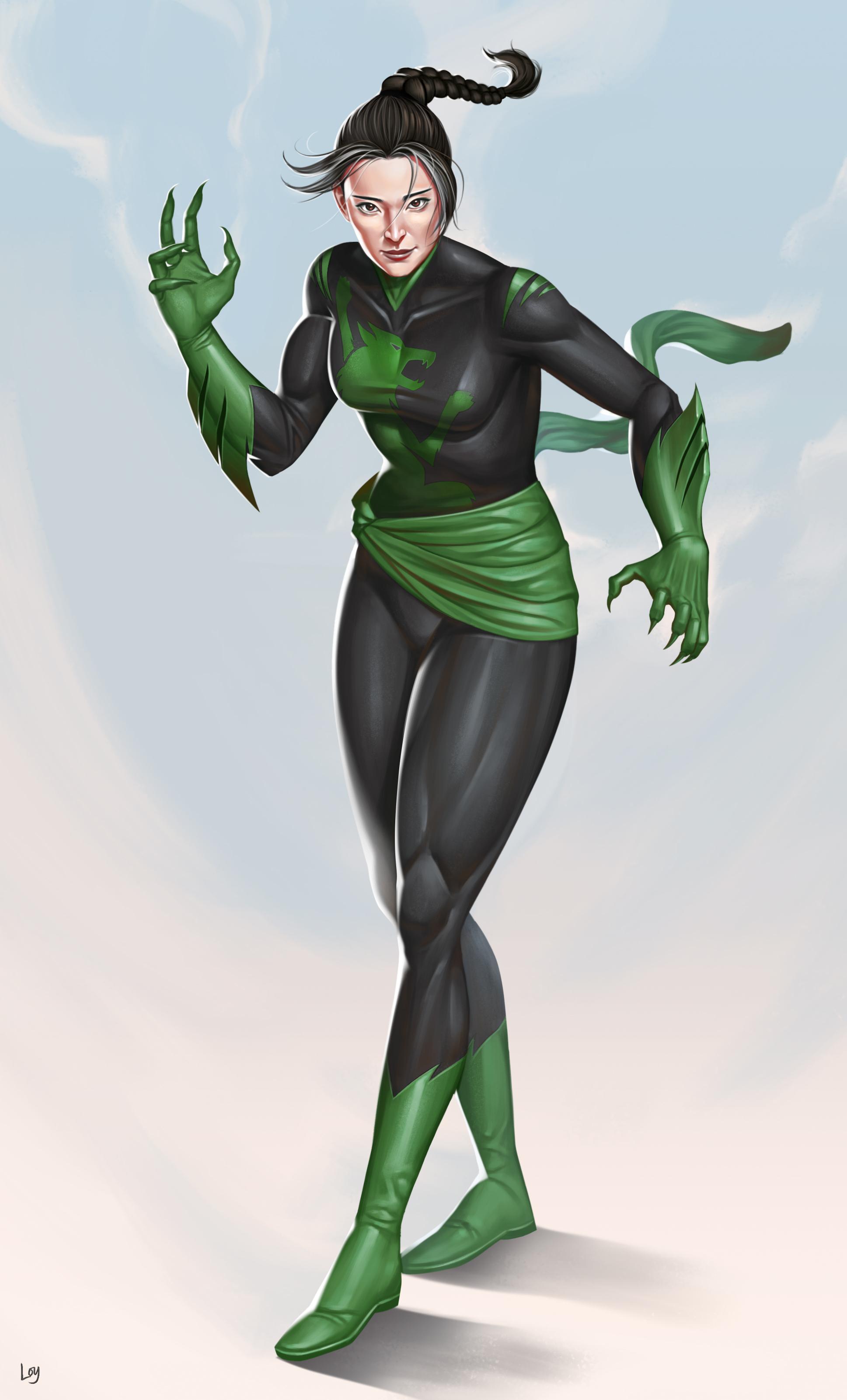 Middle-aged superheroine | Scrolller