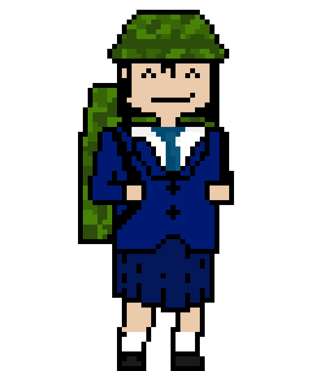 Midori Asakusa pixel-art | Scrolller