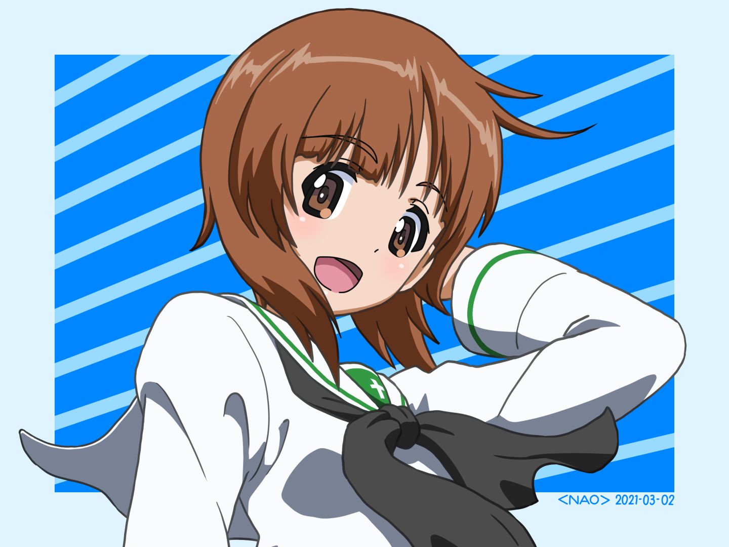 Miho travelling at speed | Scrolller