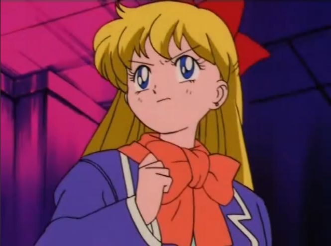 Minako looking seriously focused | Scrolller