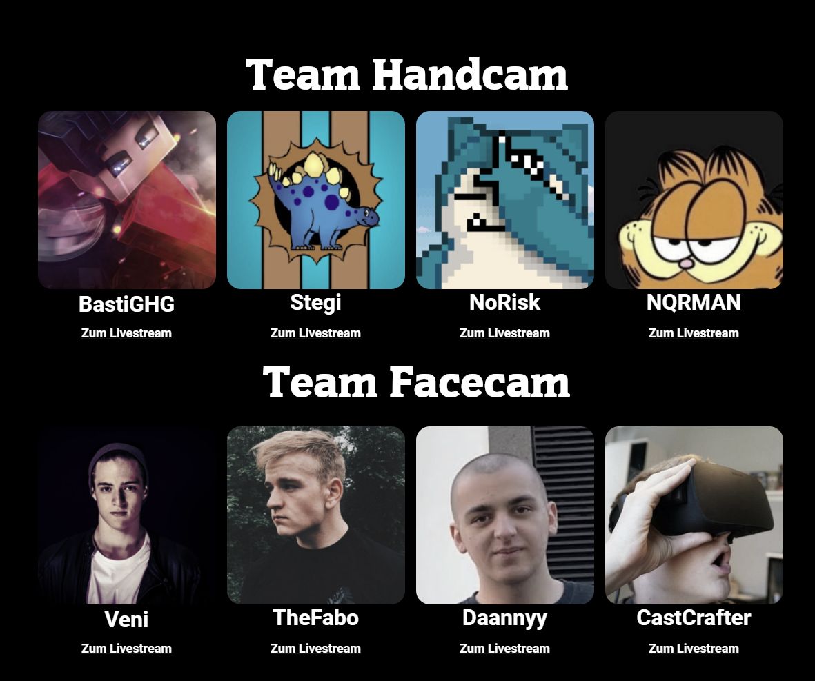 Minecraft Week Teams | Scrolller