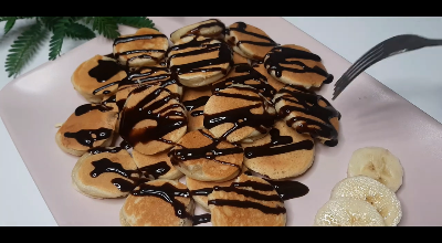 Mini banana pancake | Scrolller