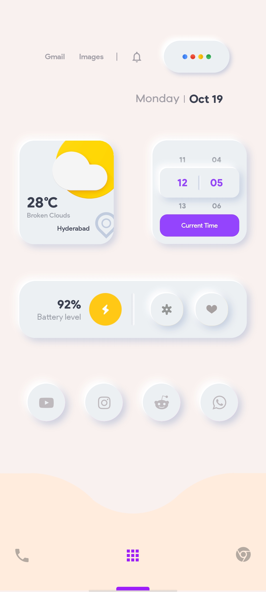Minimal Homescreen | Scrolller
