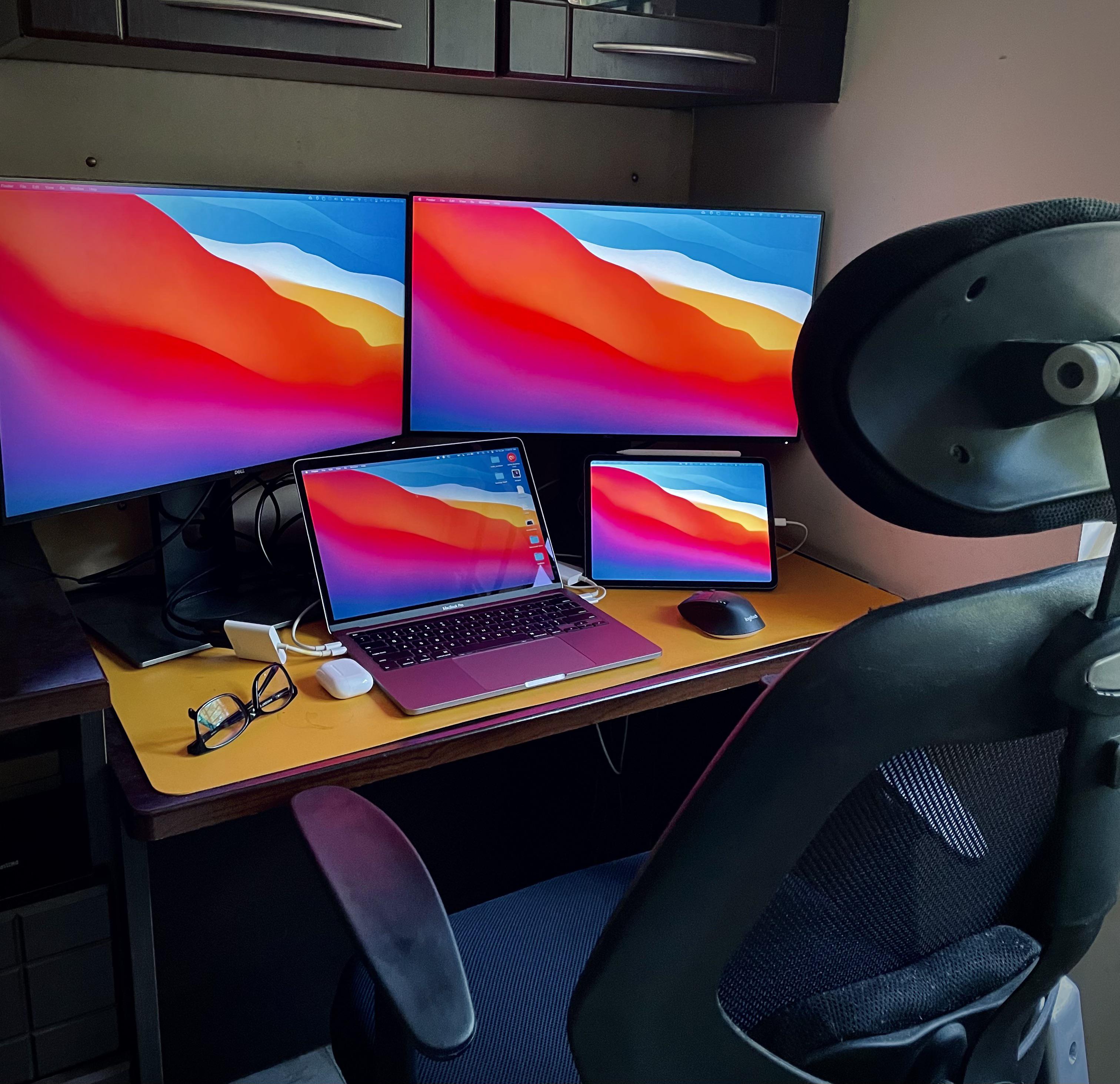 Minimal quad display setup! | Scrolller