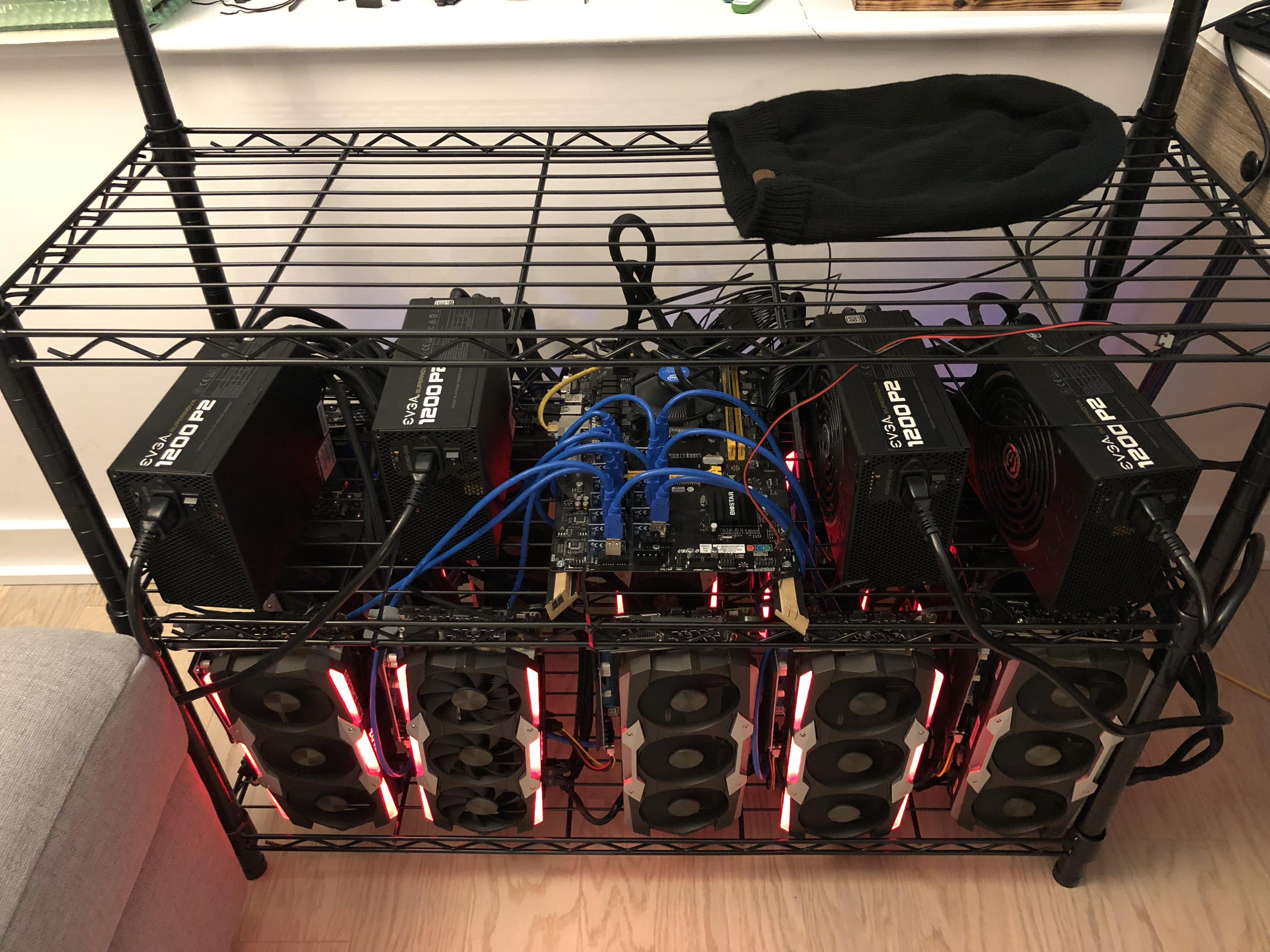 Mining rig + clothes dryer. Perfect for this New York weather! | Scrolller