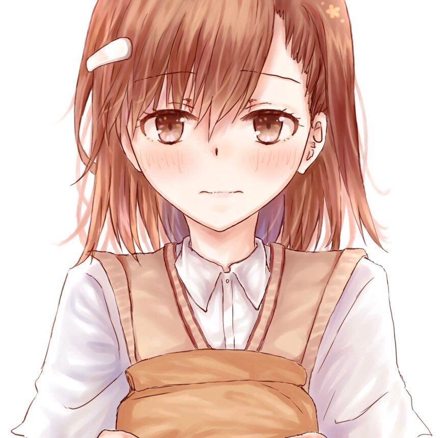 Misaka giving you a gift | Scrolller