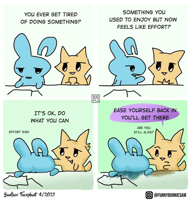 Miss doing something? Easy does it | Scrolller