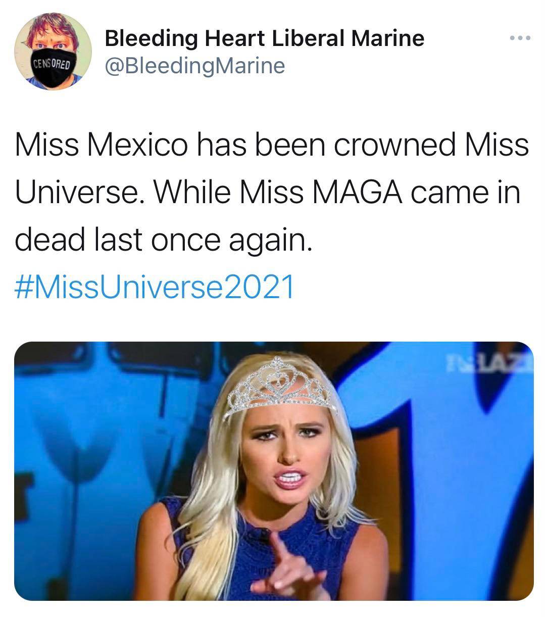Miss MAGA loses again. | Scrolller