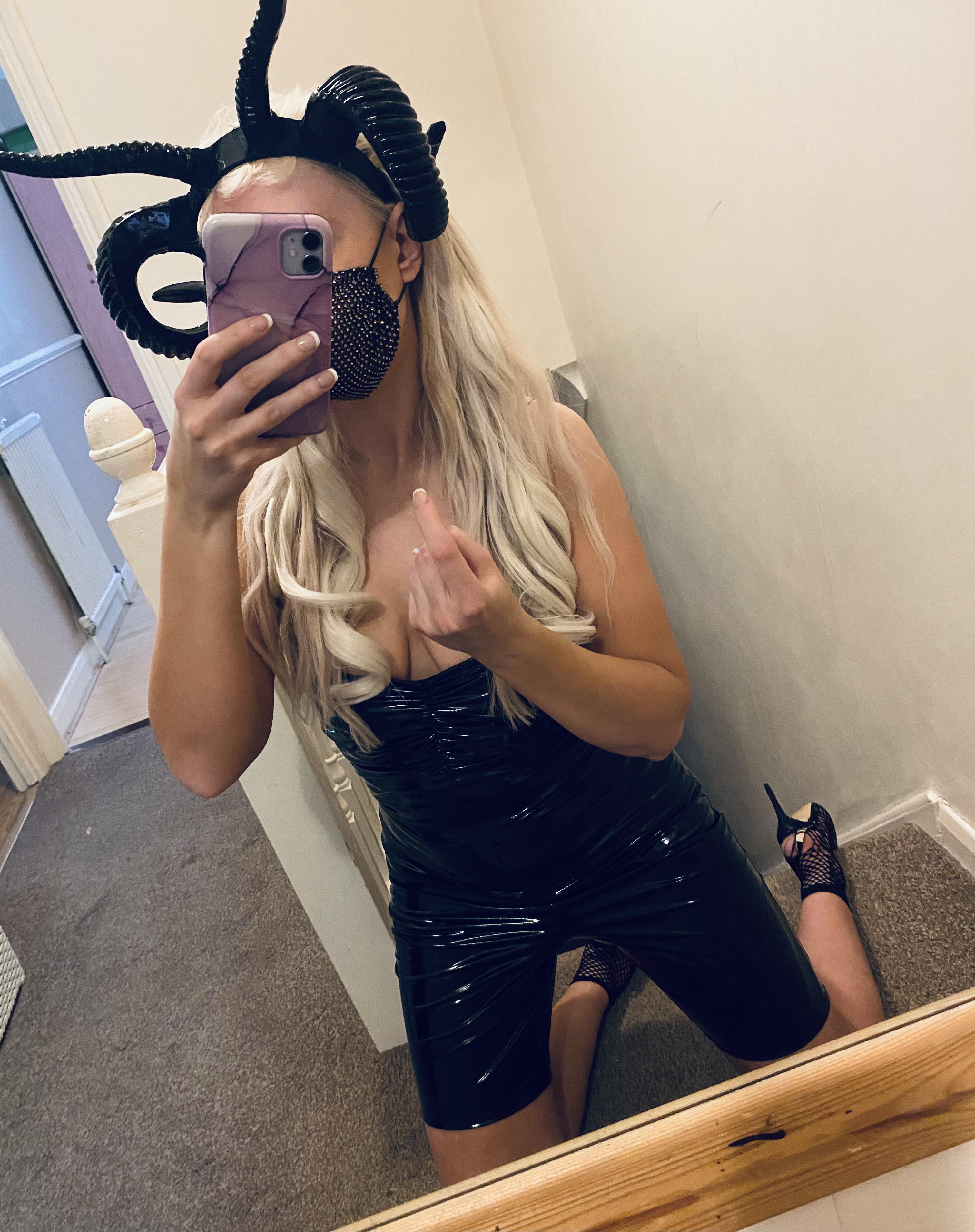 Mistress told you what happens when you make a deal with the devil right? She’ll whip the soul ...