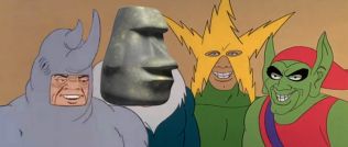 Moai and the boys | Scrolller