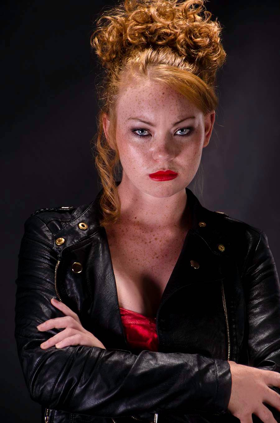 Model 'Amy' shot for a horror comic shoot | Scrolller