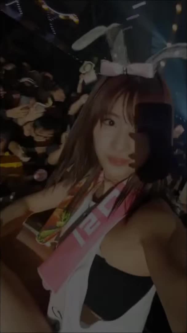 Momo - bunny ears, white top | Scrolller