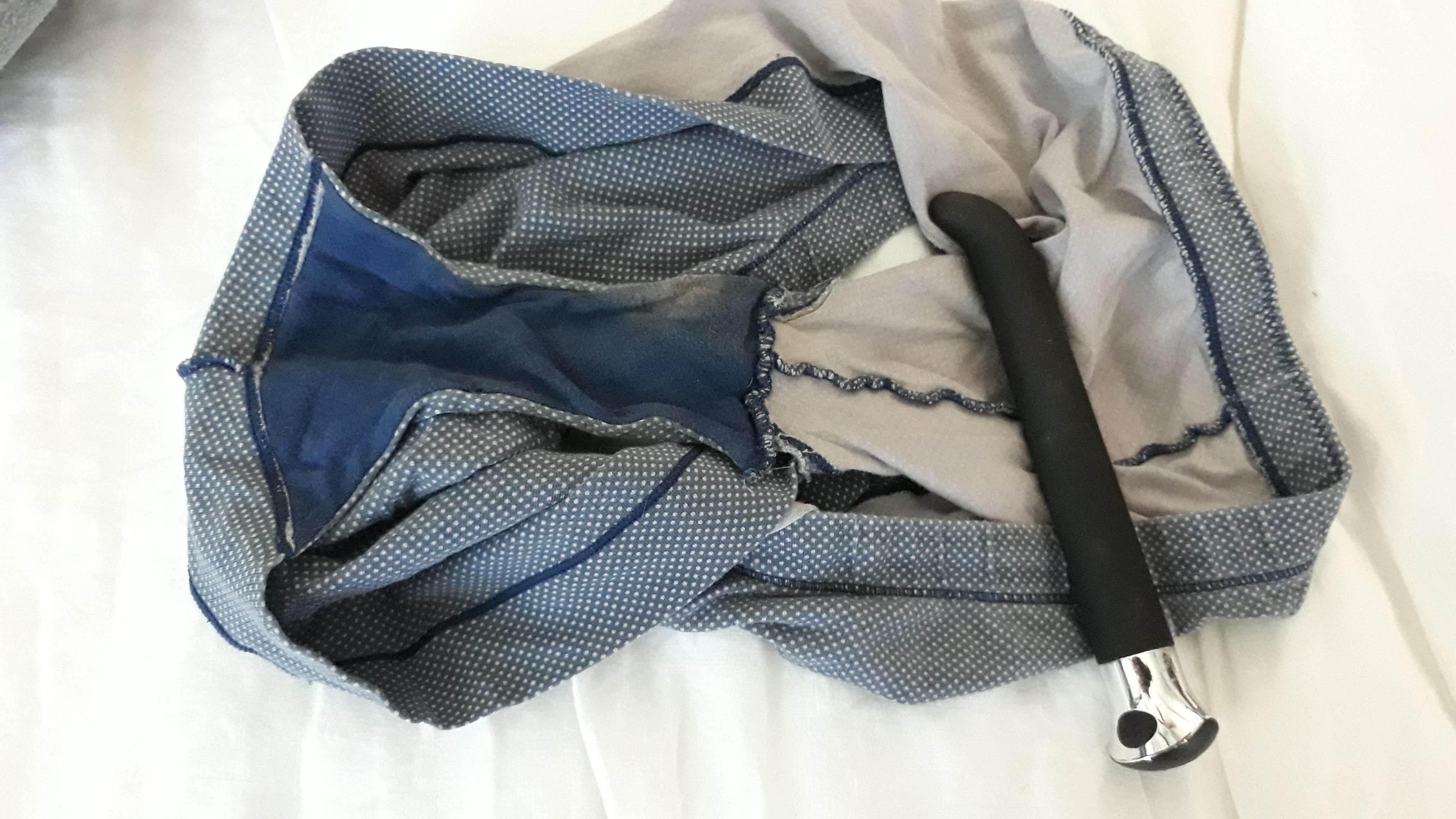 Mom's worn panties from the hamper, and her vibrator. | Scrolller