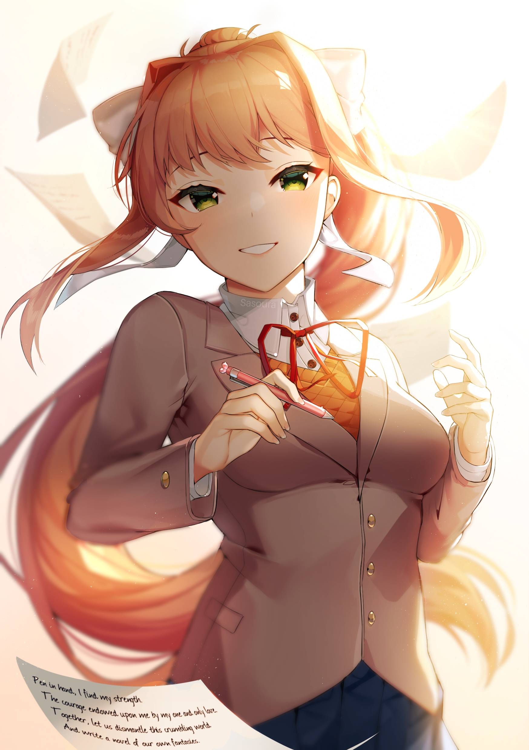 Monika [Doki Doki Literature Club] | Scrolller