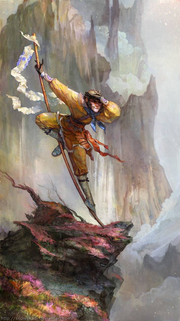 Monkey King by Snow Skadi | Scrolller