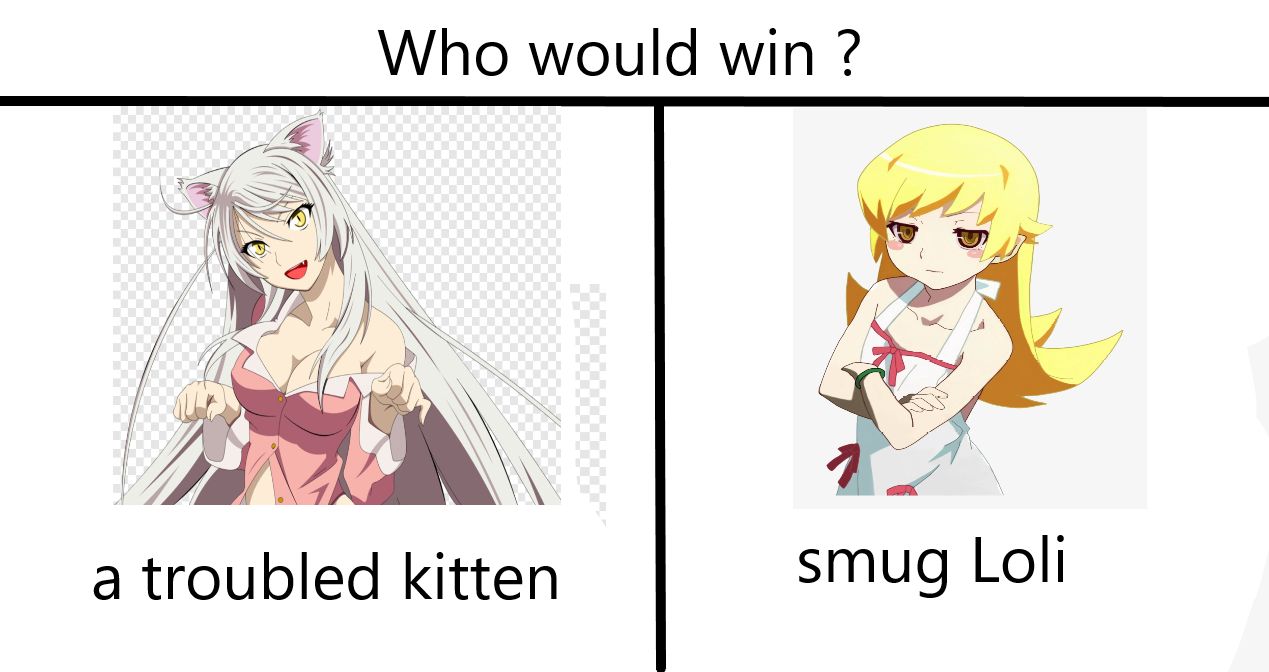 [Monogatari] Who would win ? | Scrolller
