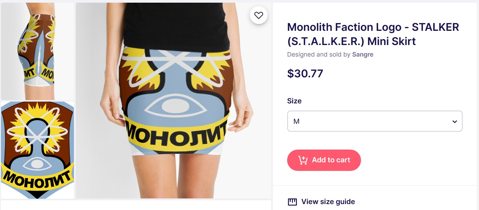 Monolith variant of clear sky skirts leaked... | Scrolller