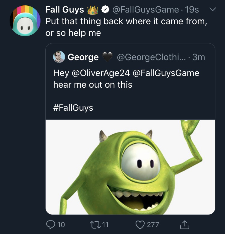 Monsters Inc skin? | Scrolller