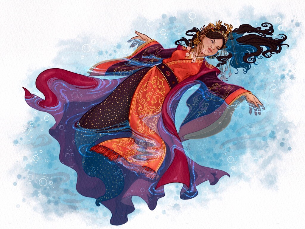 Moray Eel, Han Dynasty by Mili Fay | Scrolller