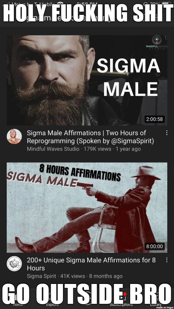 more like sigma deez nuts | Scrolller