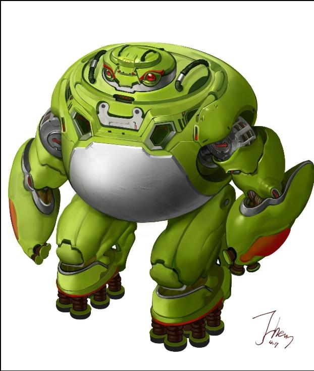 More mecha frog 🐸 Amphibian gang 🐸 | Scrolller