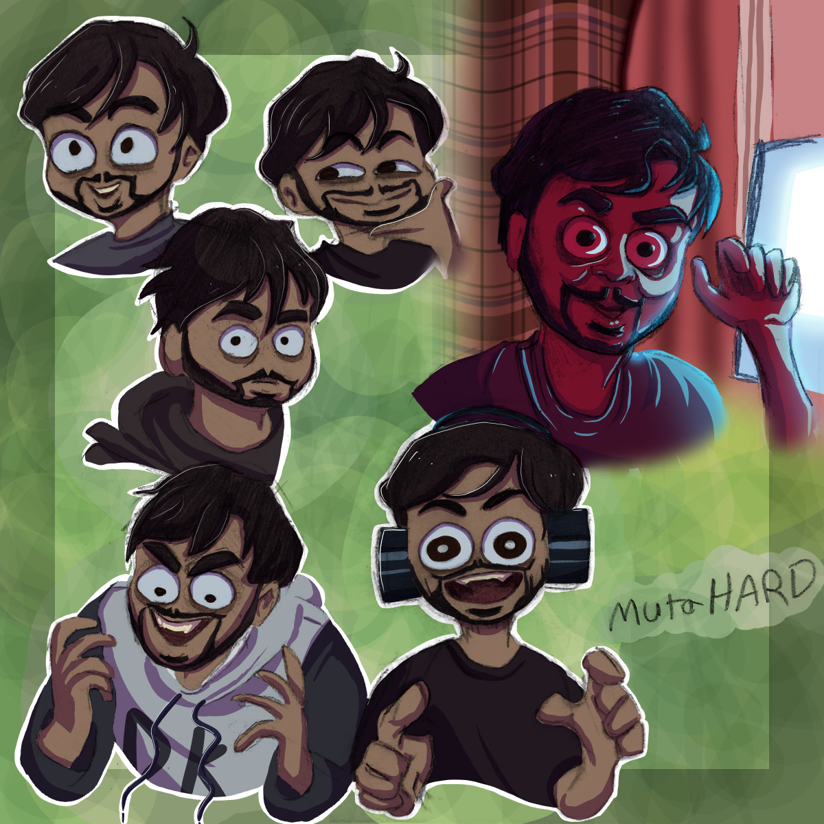 More Muta drawings from my sketchbook that I digitally cleaned up. | Scrolller