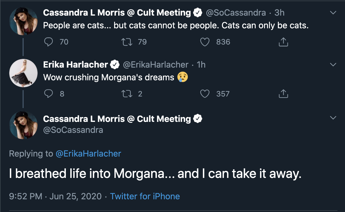 Morgana is gone | Scrolller