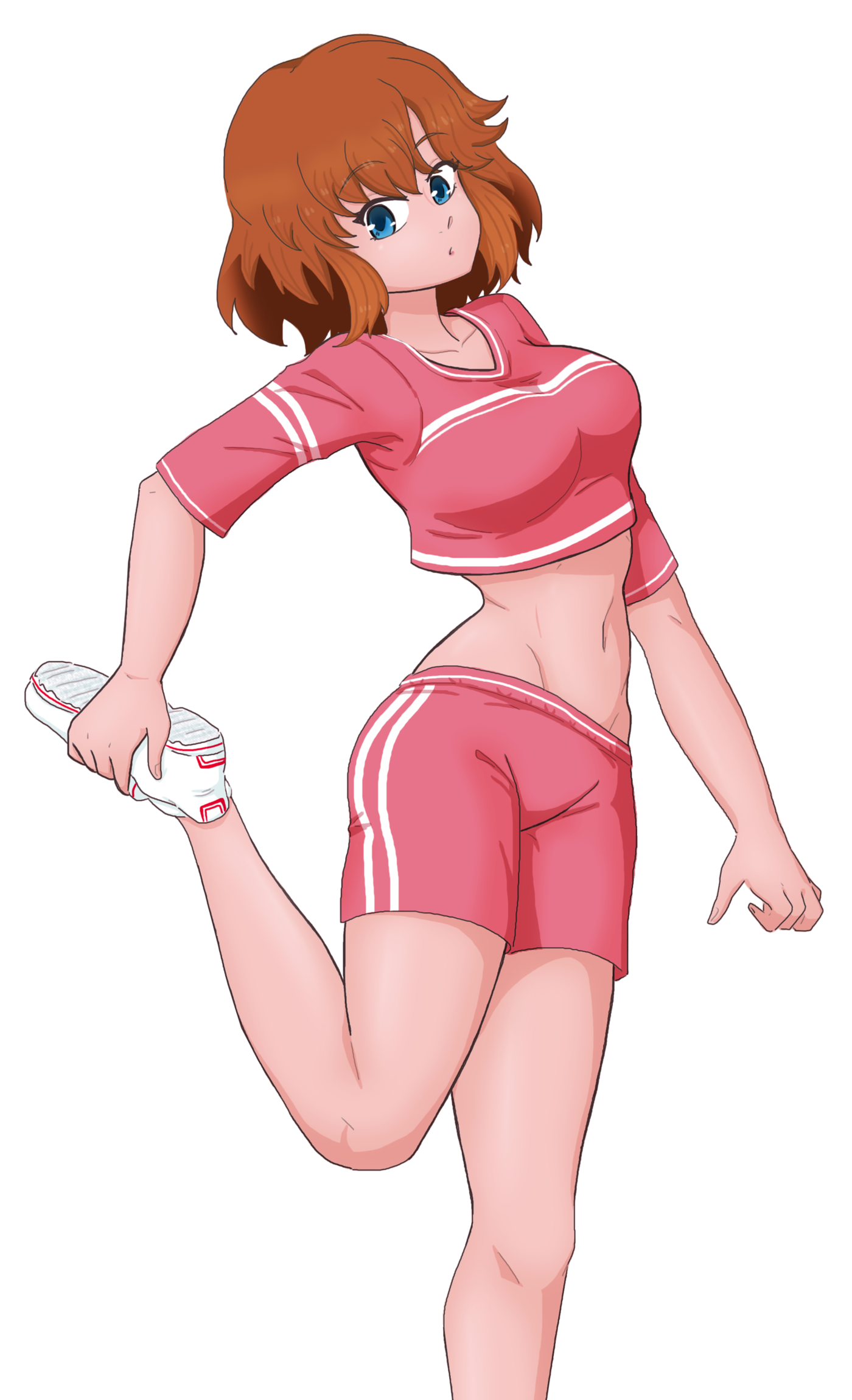 Morning exercises [April O'Neil] . Artwork by Jisatsu Draw | Scrolller