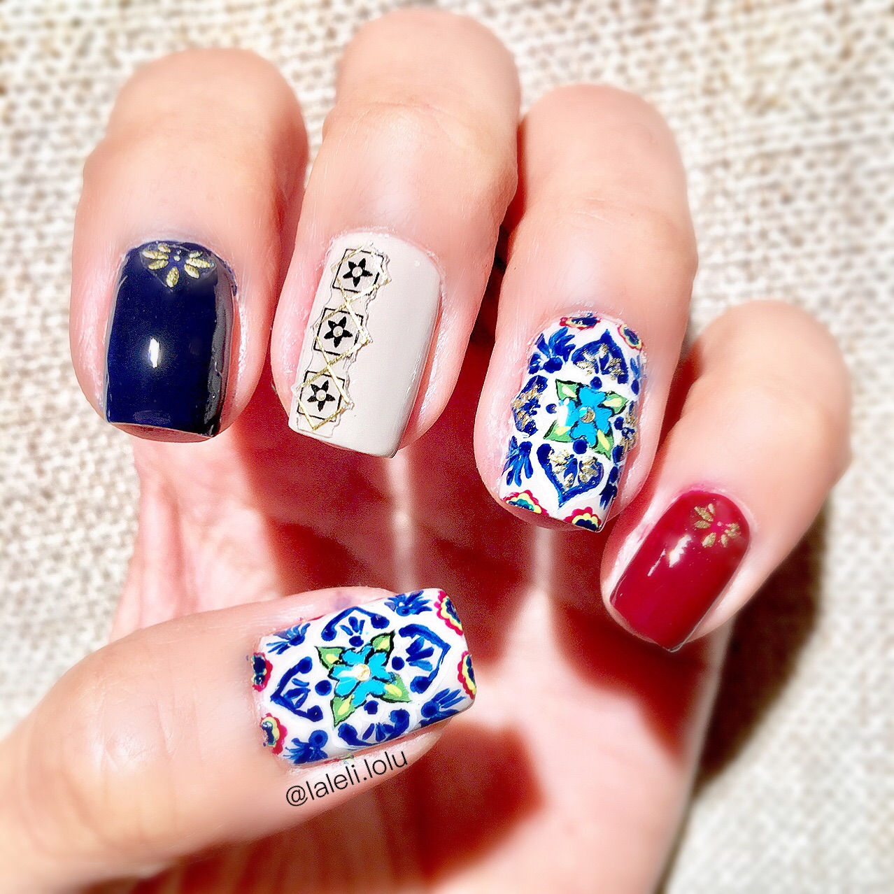 Mosaic tile inspiration 💅🏽 | Scrolller