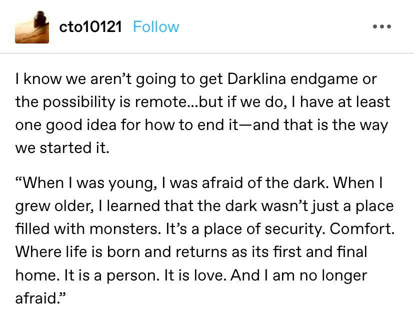 mourning darklina hours….IM SAD??? | Scrolller