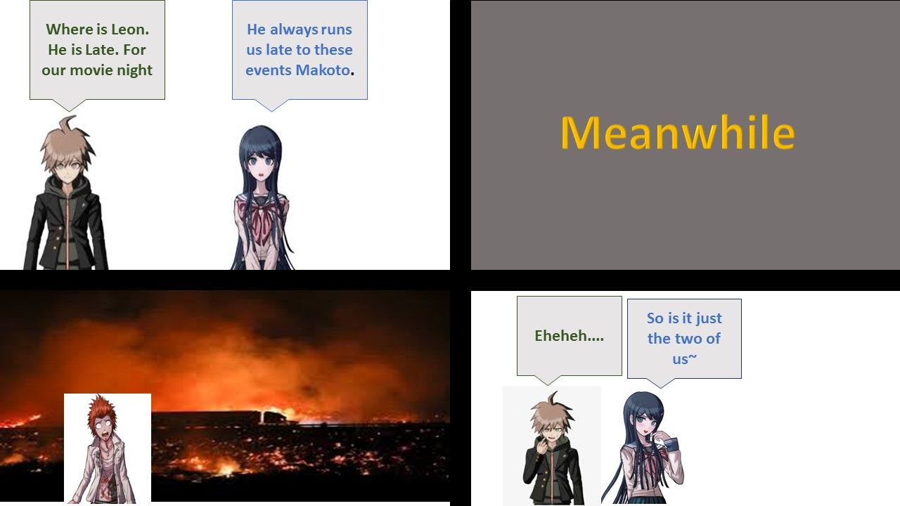 Movie Night (ft. Makoto, Sayaka, and Leon) | Scrolller