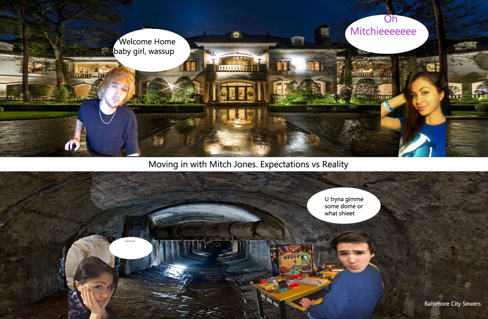 Moving in with mitch jones expectations vs. reality | Scrolller