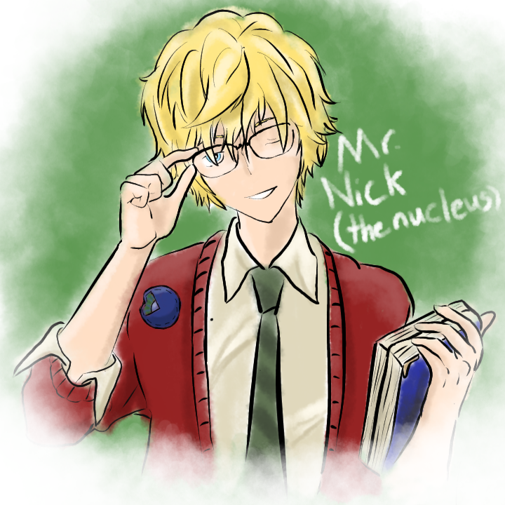 Mr. Nick: original character for a science project | Scrolller