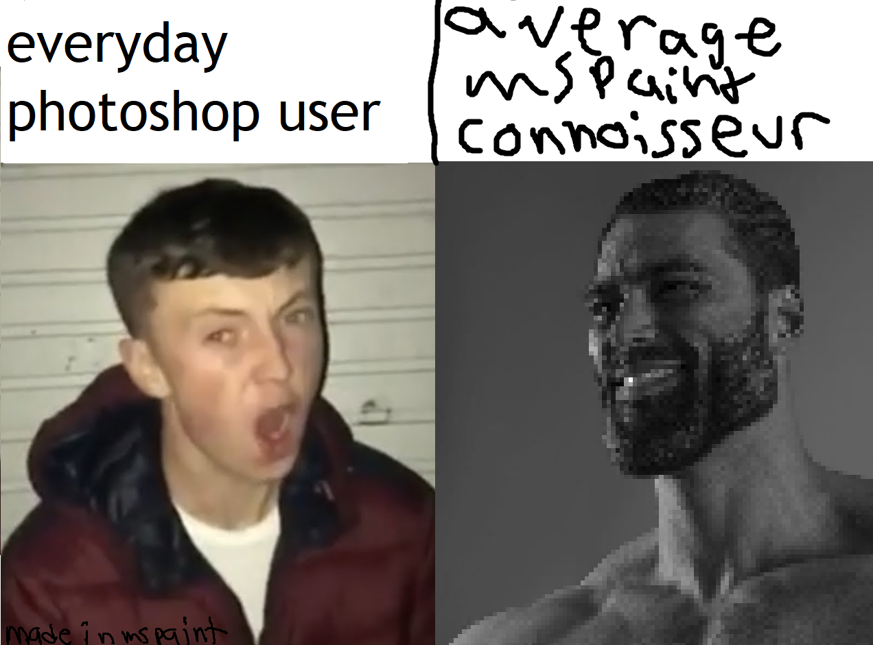 Mspaint supremacy | Scrolller