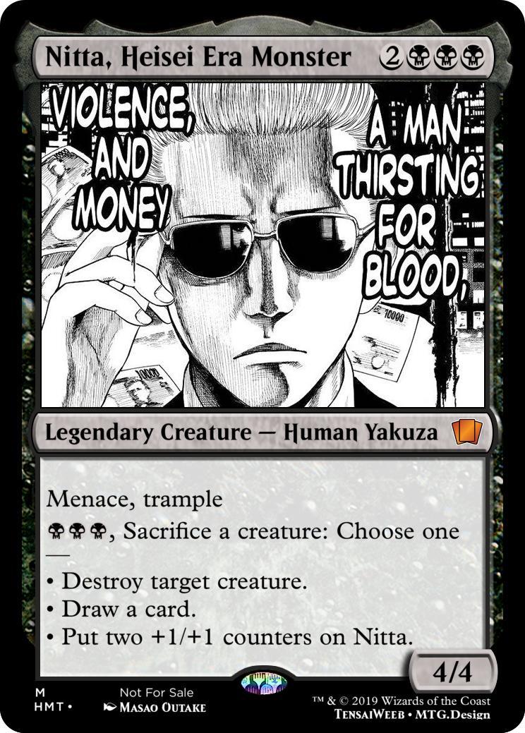 [MTGitized] Nitta, Heisei Era Monster | Scrolller