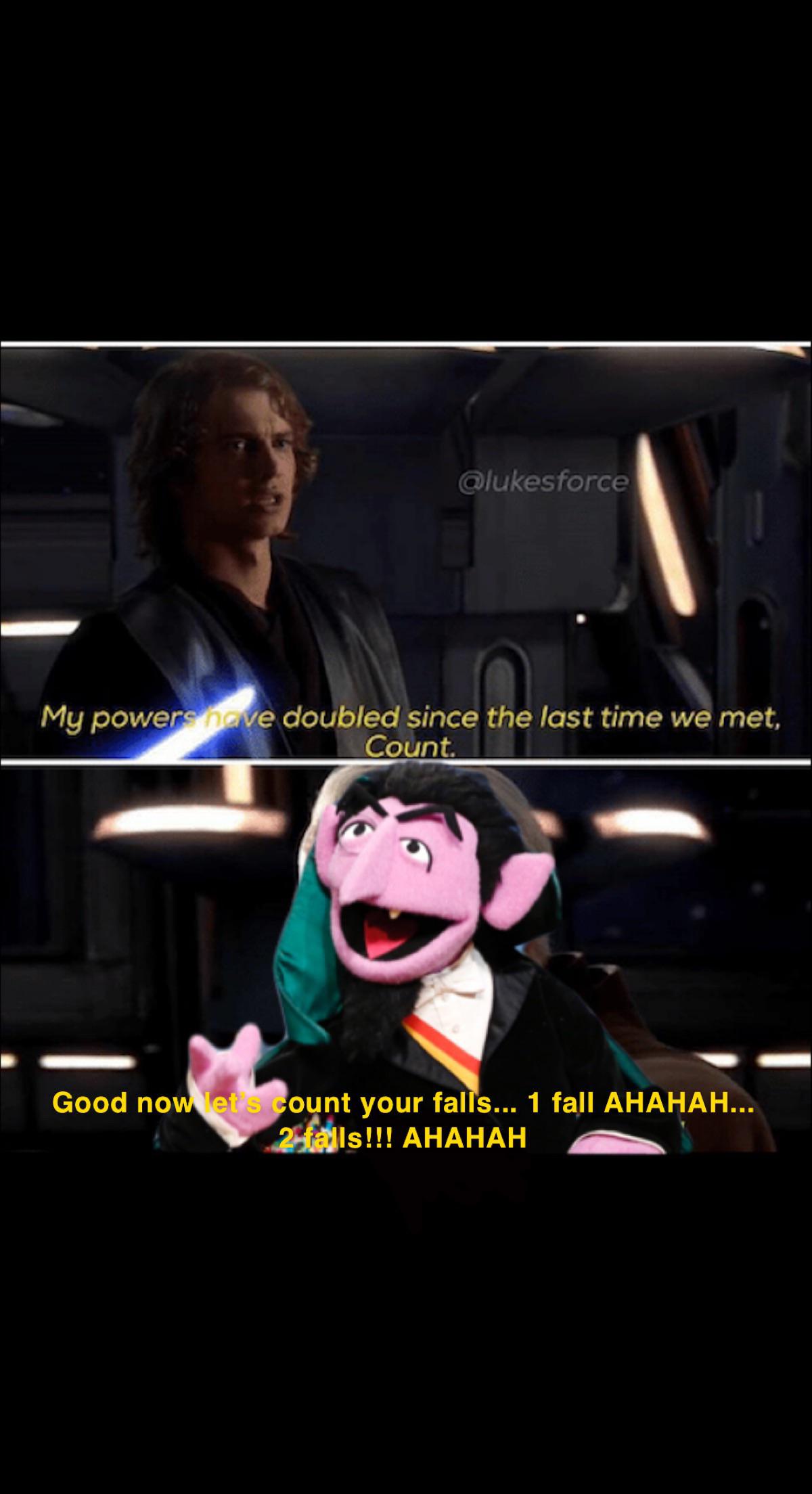 Much to learn you still have young Skywalker | Scrolller