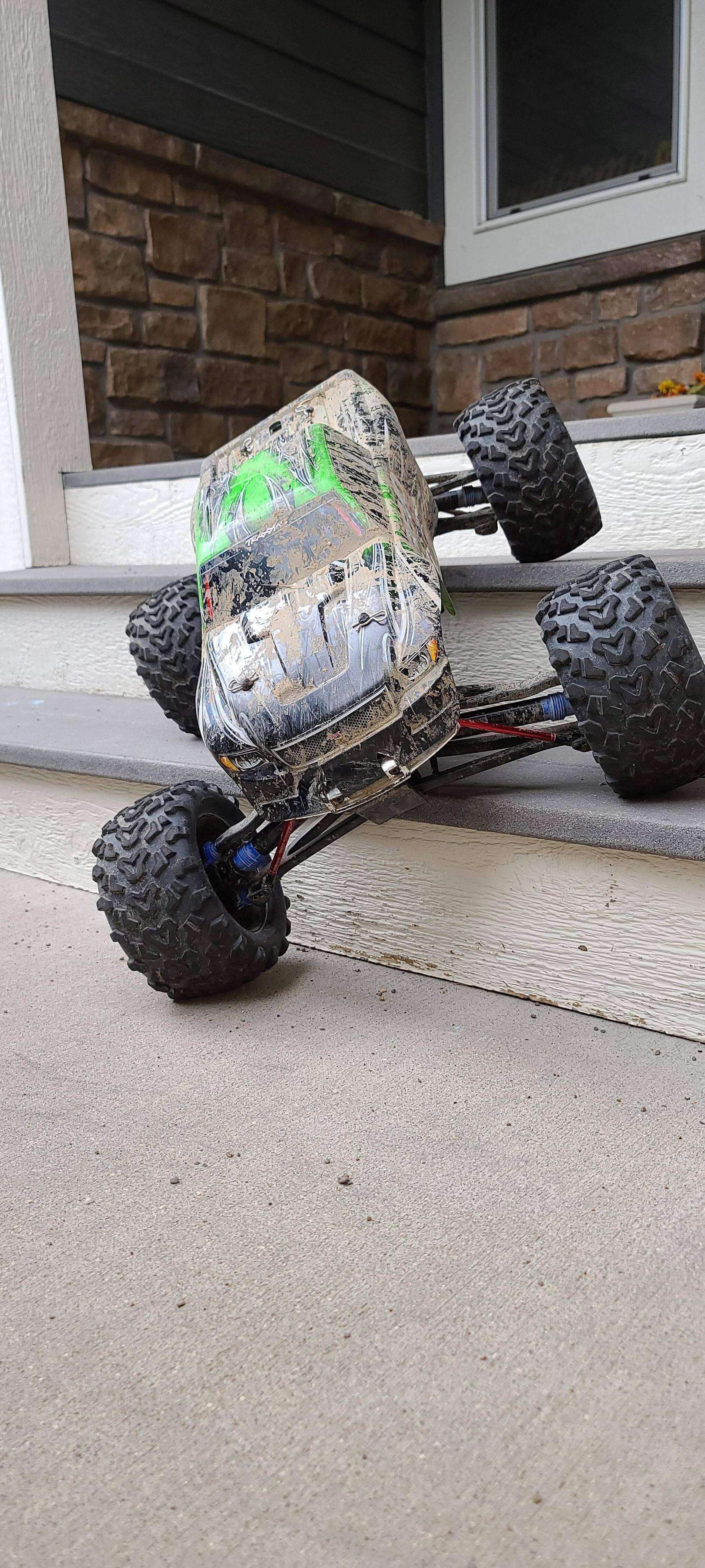 Muddy day with my first nitro rc. | Scrolller