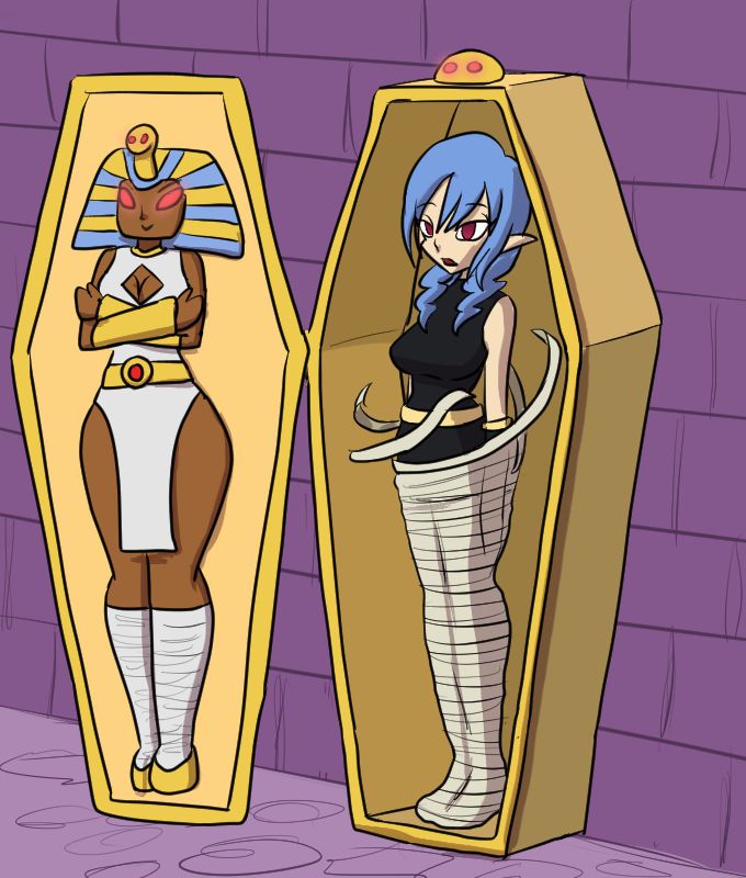 [Mummification/Hypnosis] Revania's Fall by Mythkaz | Scrolller