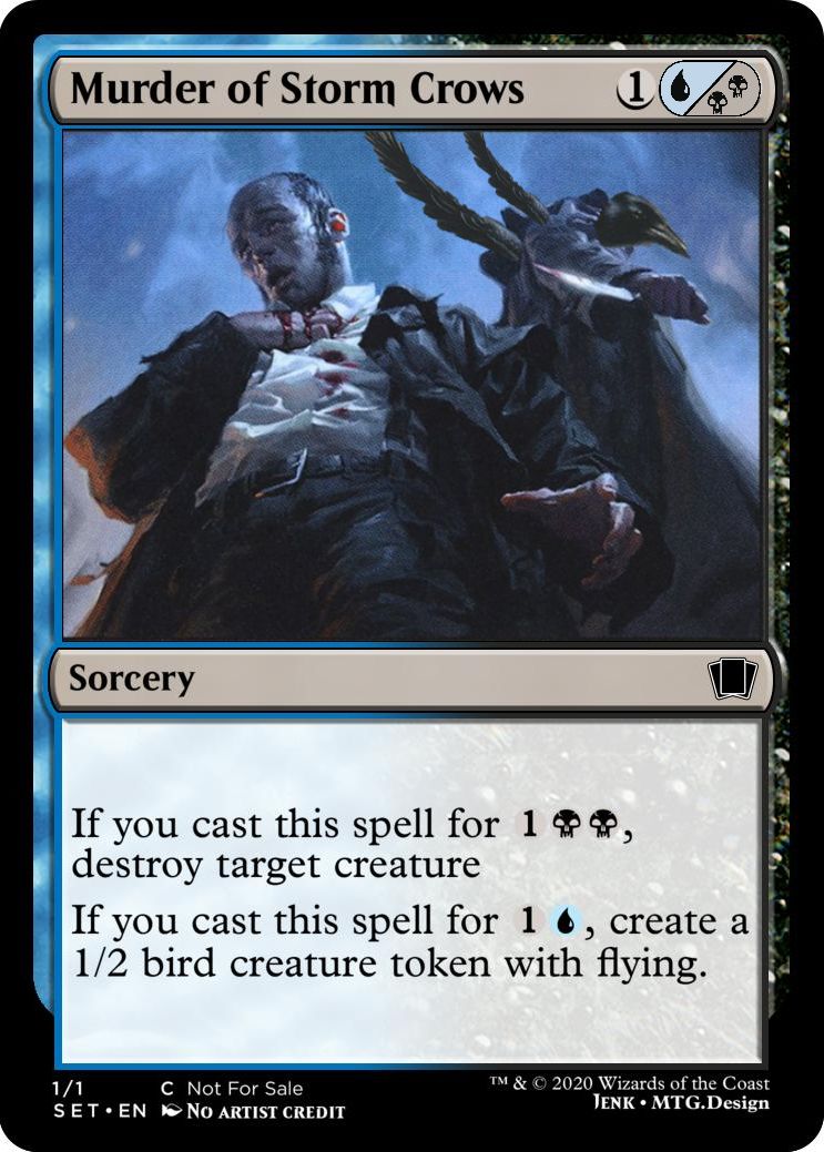 Murder of storm crows | Scrolller