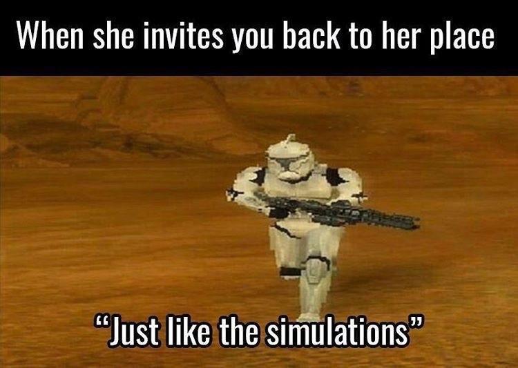 Must be some boring simulations | Scrolller