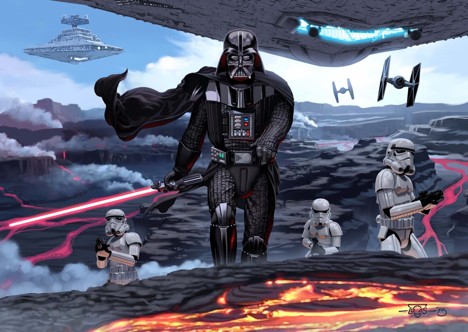 Mustafar by Lucas Marangon | Scrolller