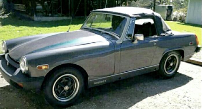 My 1975 MG Midget | Scrolller