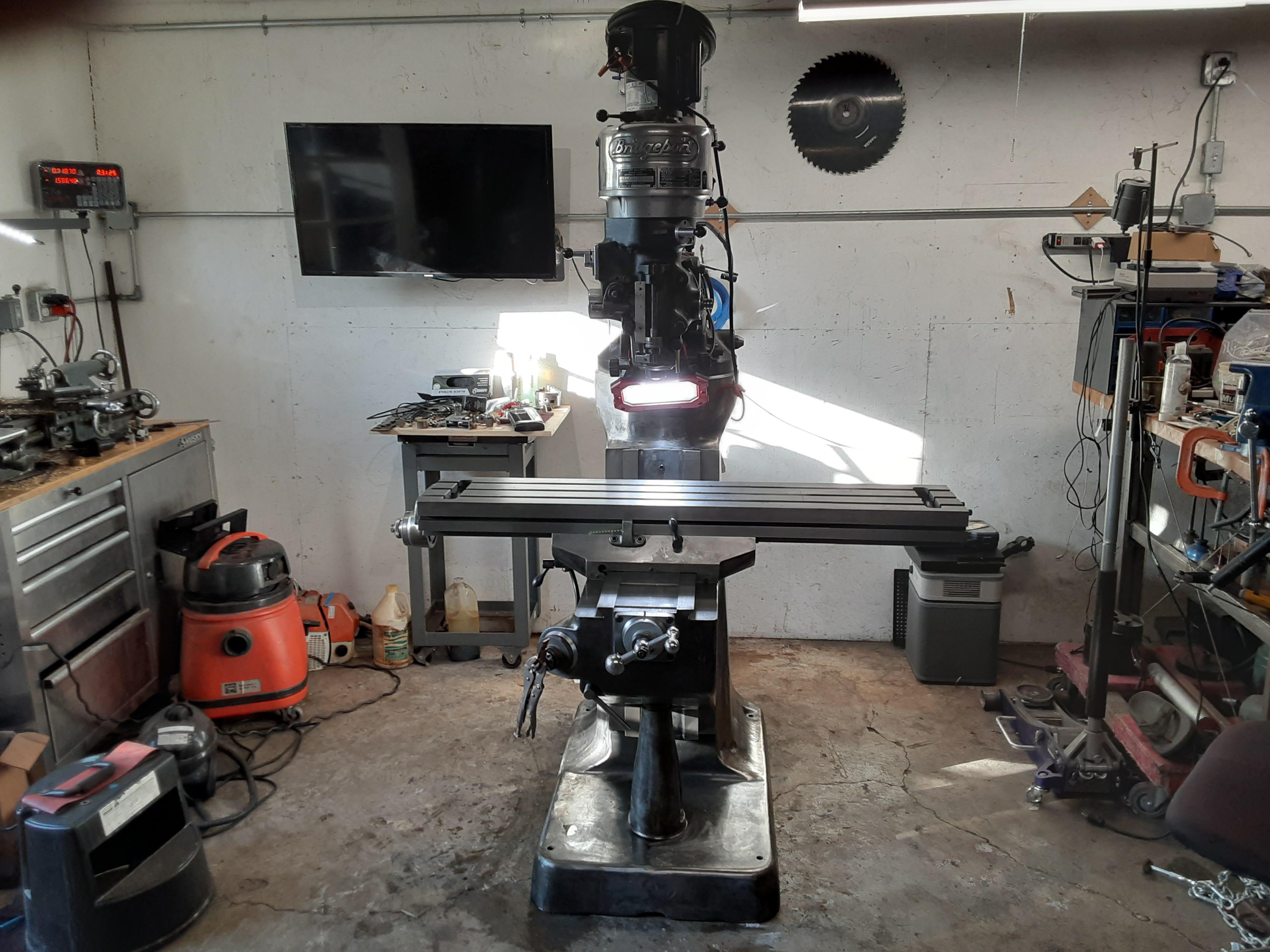 My $500 BridgePort Mill. before pic in the comments | Scrolller