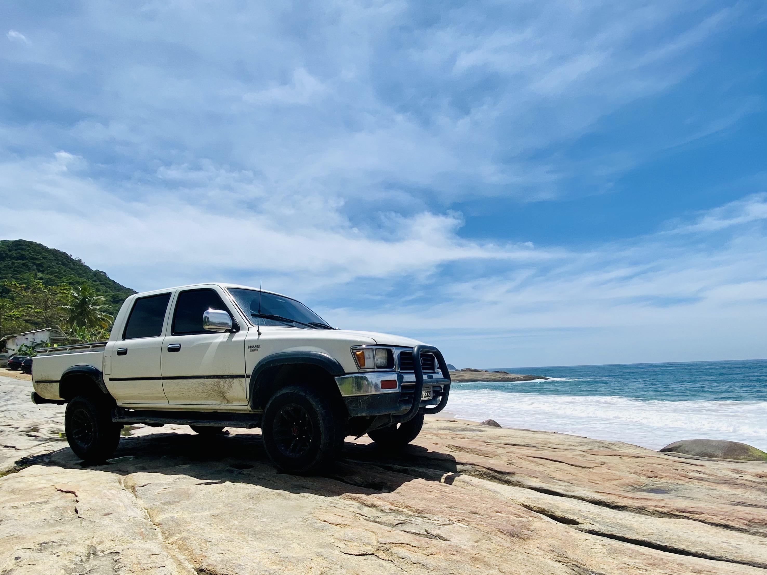 My 98’s Toyota Hilux in Trindade - Rio de Janeiro. Shot on iPhone 11 Pro. | Scrolller