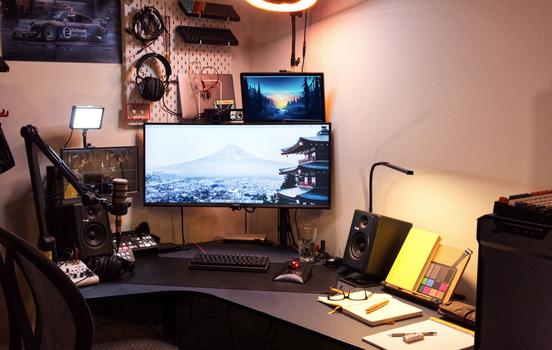 My actually in use remote lecturing setup | Scrolller