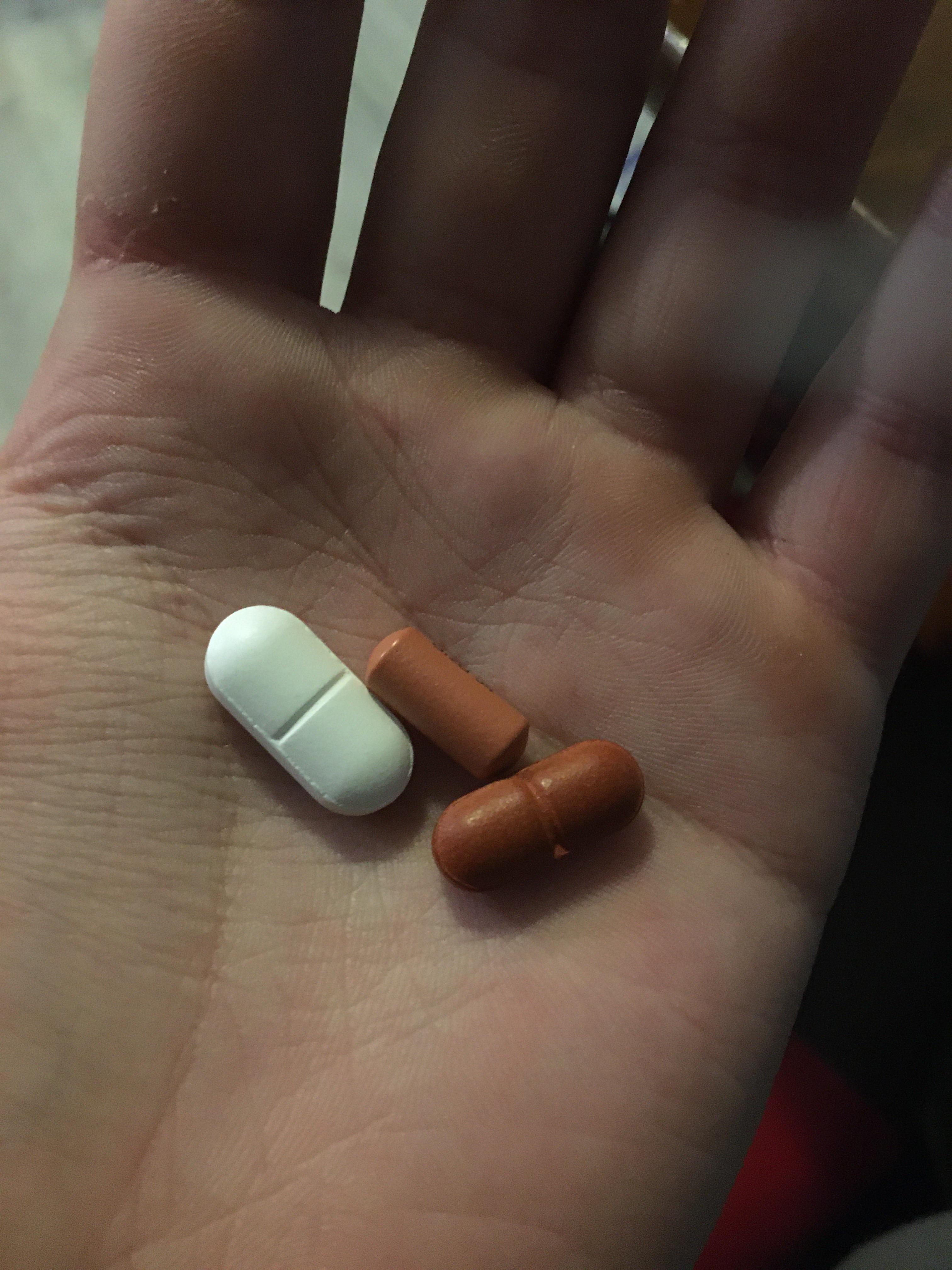 My ADHD pills look so weid compared to the others | Scrolller